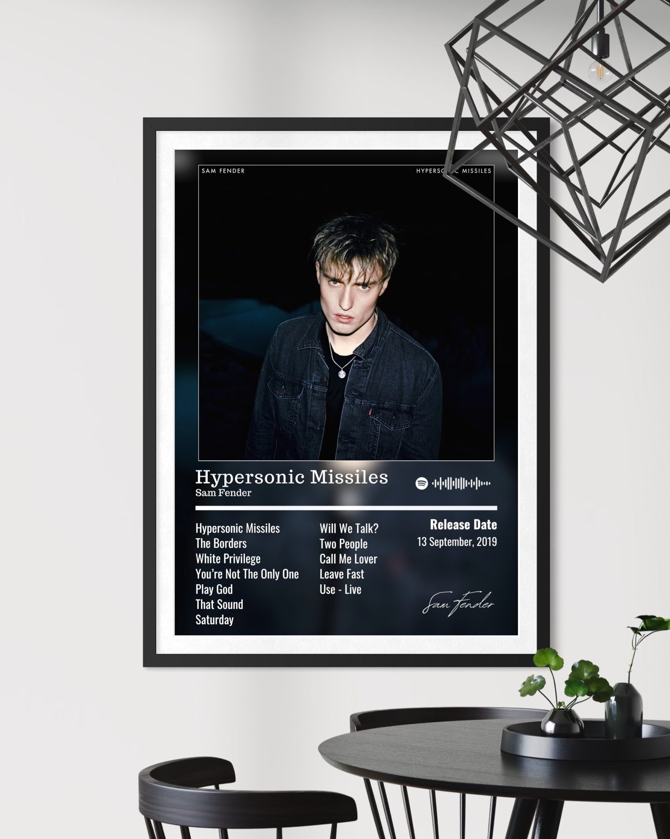 Hypersonic Missiles - Sam Fender Inspired Album Poster – ClickCartel