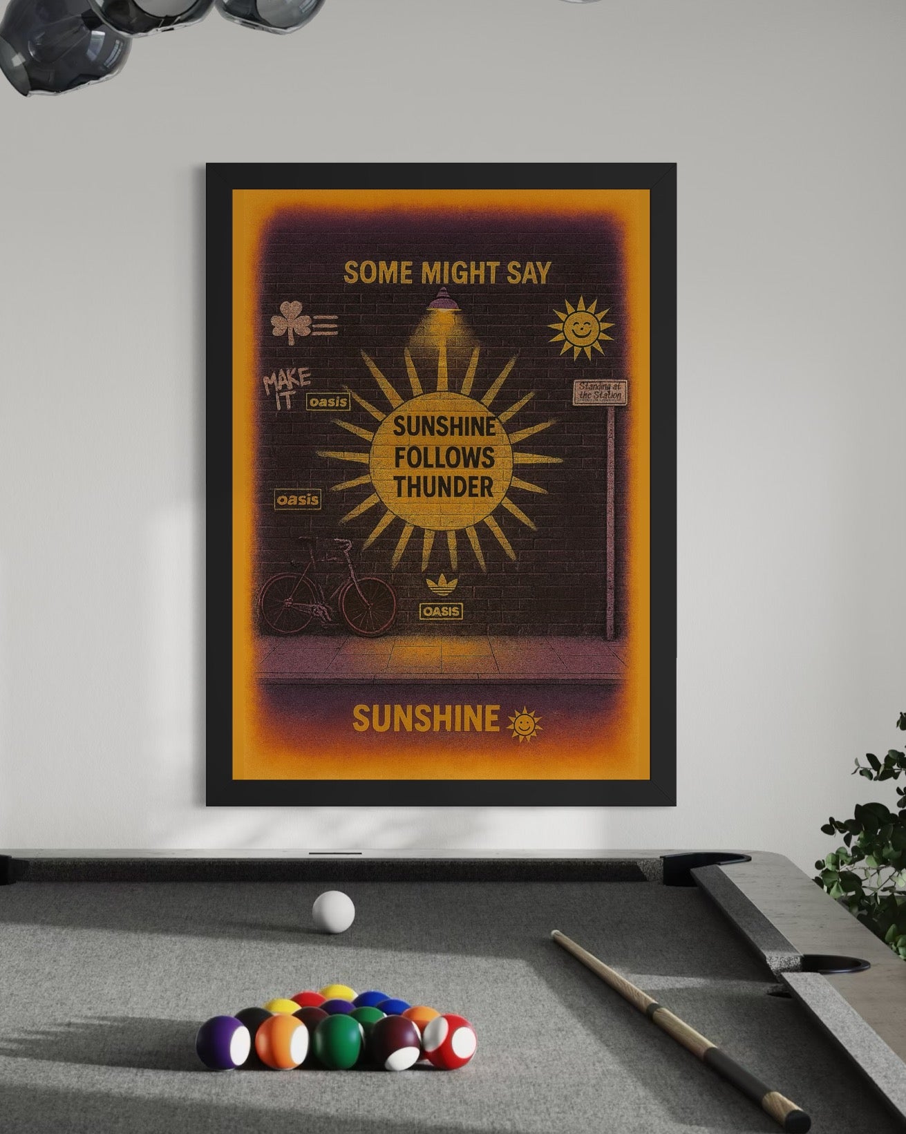 Some Might Say - Oasis Inspired Graffiti Poster – ClickCartel