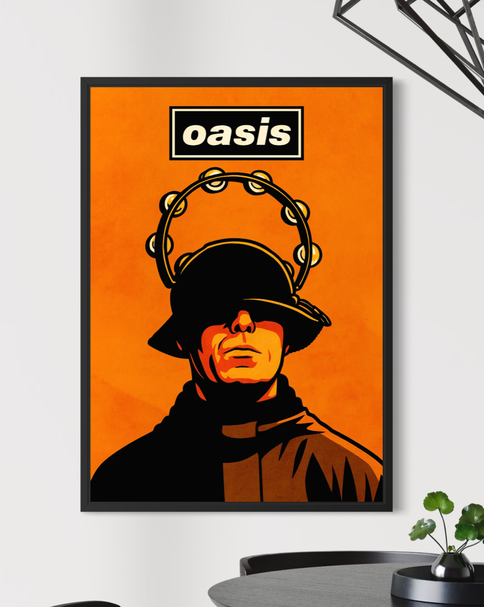 Liam Gallagher Tambourine Poster - Oasis Inspired Print – ClickCartel